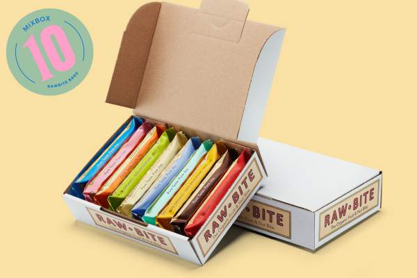 RAWBITE Probierbox | Ein Box mit allen 10 Varianten – rawbite.de
